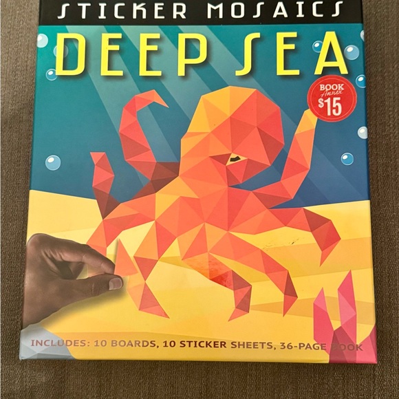 Sticker Mosaics | Other | Sticker Mosaics Deep Sea Book | Poshmark